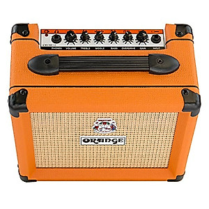Orange Crush 12-Watt Guitar Combo Amplifier Bundle with Instrument Cable and Austin Bazaar Polishing Cloth