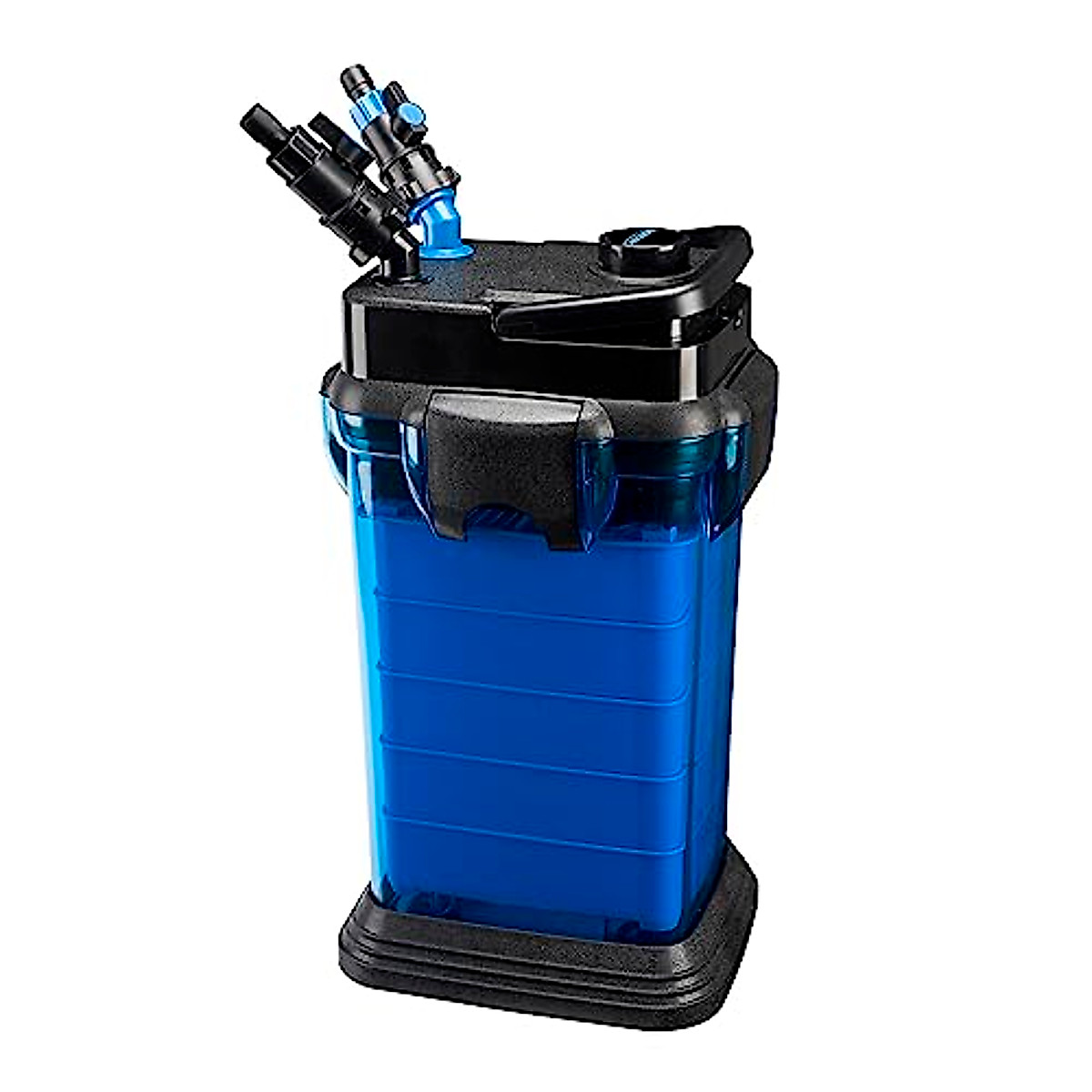 Penn-Plax Cascade All-in-One Aquarium Canister Filter – for Tanks Up to 200 Gallons (350 GPH) – Cascade 1500