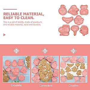 Gadpiparty Gadpiparty Valentine's Day Cookie Cutter Set Cookie Stamp Included 3D Diamond Ring Cute Bear Love Heart Balloons,Rose Angel, Romantic Proposal Cookie Cutters for Party Baking Decoration