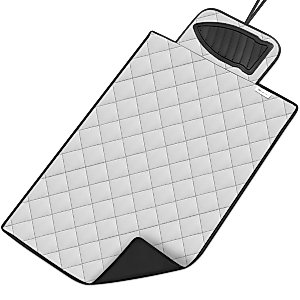 Handy Laundry Magnetic Ironing Mat, Change Any Flat Surface into an Ironing Board, Silicone Slip Resistant Iron Rest to Safely Place Your Hot Iron, Easy to Take Along When Traveling, (19 x 28 Inches)