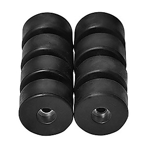 Reliable Hardware Company RH-1606-8-A Rubber Foot, Black