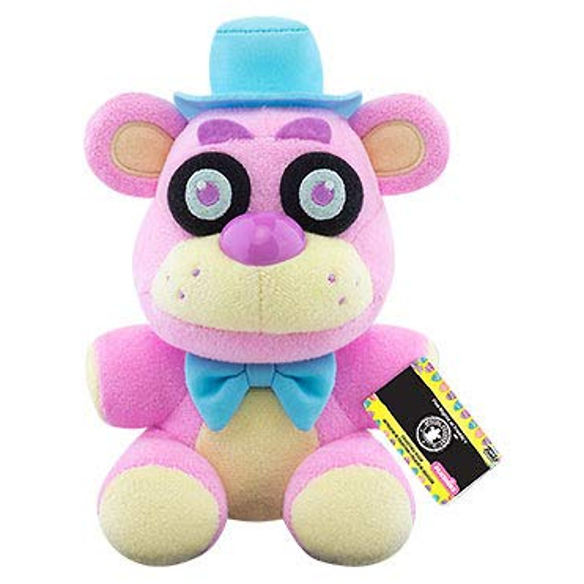 Funko FNAF Spring Pastel Colorway Plush Set of 5 - Cupcake, Foxy, Freddy Blue and Freddy Pink, Foxy Blue and Foxy Purple