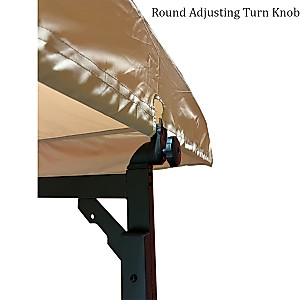 Garden Winds Replacement Canopy Top Cover Compatible with The Mainstays Belden Park Swing II 2022 - RipLock 350