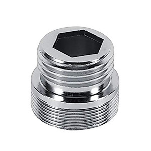 (Pack of 5) 22mm 24mm G1/2 Kitchen Copper Water Purifier Faucet Aerator Adapter Accessories 4 Sizes(24mmto15mm)