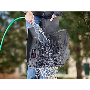 WeatherTech Custom Fit FloorLiners for Honda Odyssey - Full Set (441218-1-2-3), Black