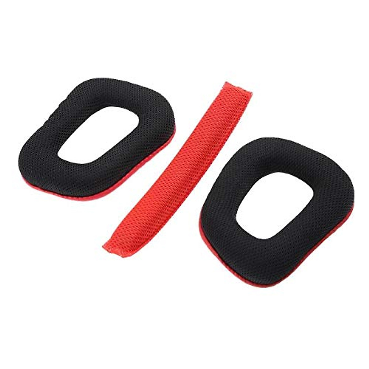 Phoncoo 1 Pair Replacement Soft Foam Ear Pads Headband Cushion pad for Logitech G430 G930 Headphones