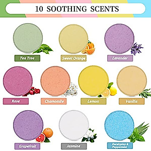 Blahhey Shower Steamers Aromatherapy, Shower Bombs Self Care and Relaxation Shower Steamer, Stress Relief and Relaxation Bath Gifts for Women and Men