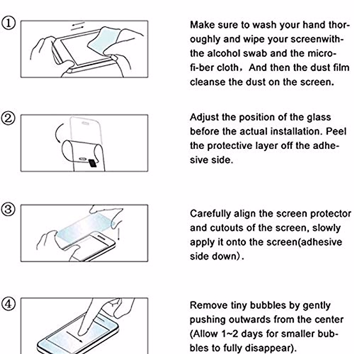 AISELAN for Schok Volt SV55 SV55216 Glass Screen Protector, [2 Pcs] High-Defintion Clear Scratch-Resistant Easy Installation Screen Tempered Glass for Schok Volt SV55 SV55216