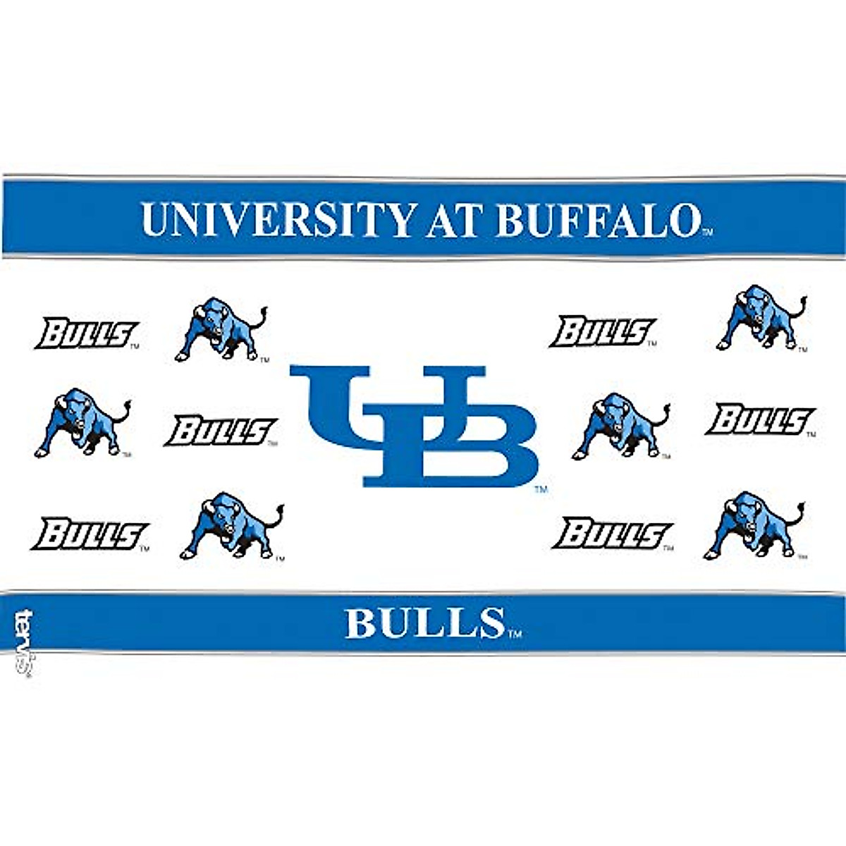 Tervis Buffalo University Wrap Individual Tumbler, 16 oz, Clear