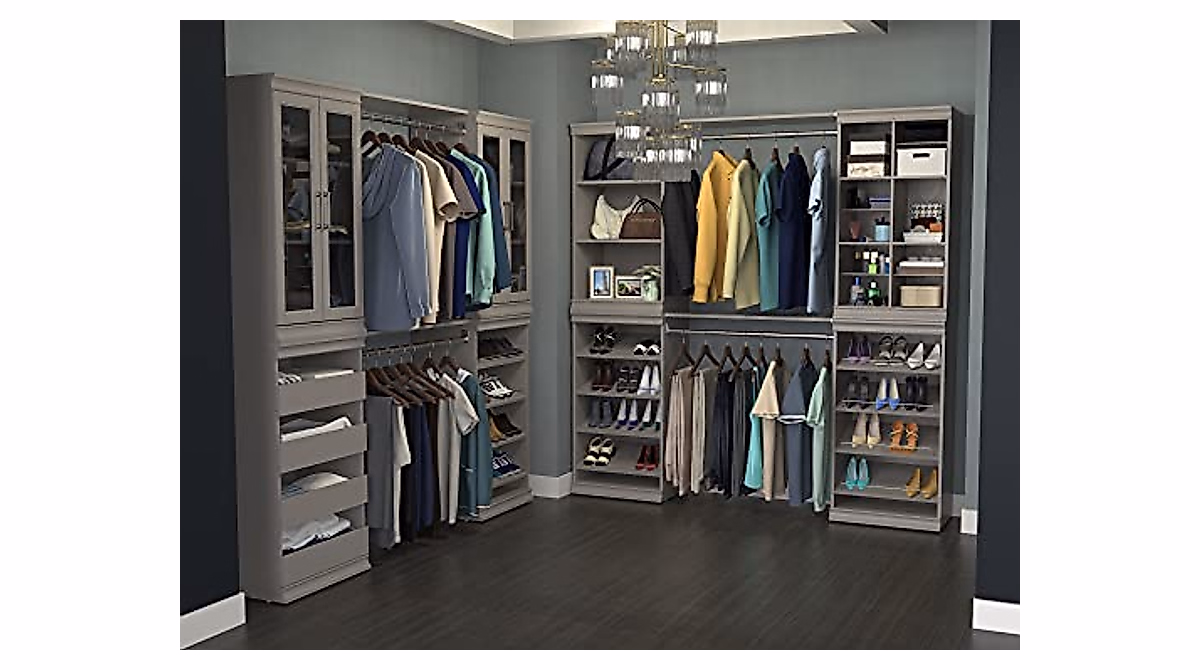 ClosetMaid Modular Stackable Shoe Shelf - Taupe
