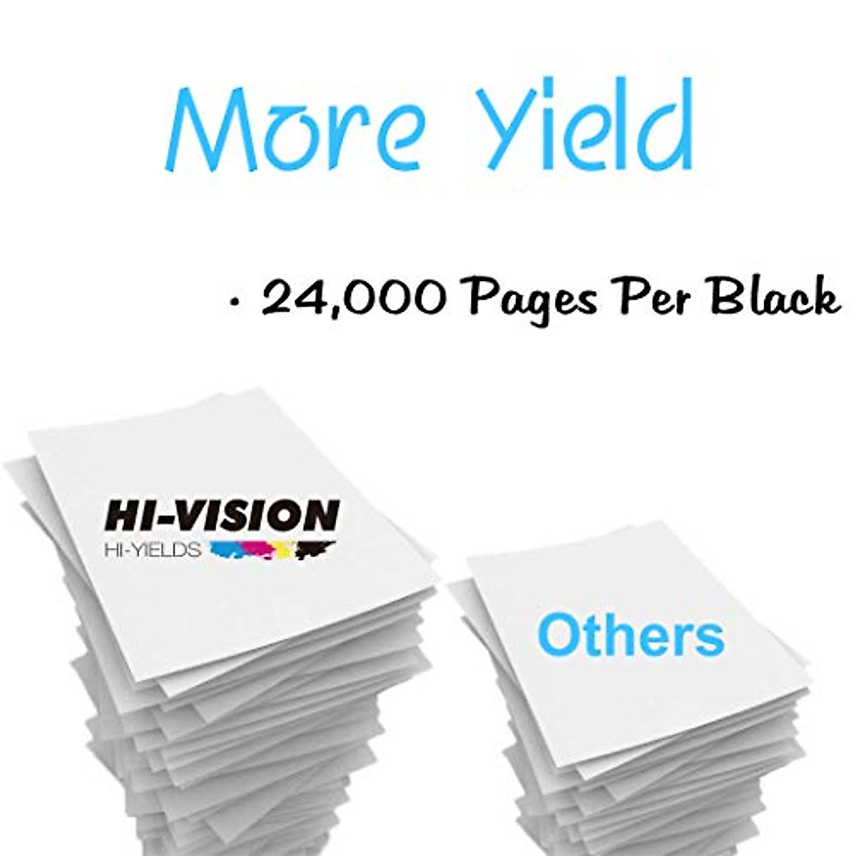 1-Pack HI-Vision Compatible HP CE390X 90X 390X Toner Cartridge for HP Laserjet Enterprise 600 M601n M601dn M602n M603n M4555 P4014 P4014n P4015 P4015n P4015tn P4515 P4515n P4515tn P4515x (Black)