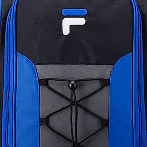 Fila 22" Lightweight Carry On Rolling Duffel Bag, Blue, One Size