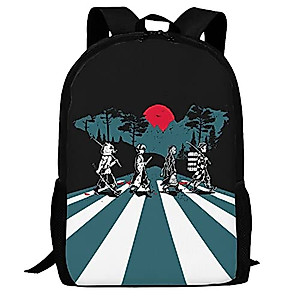 YIROKCOM Casual Anime Backpack for Boys Girls, 3D Printed Cartoon Daypack Laptop Bags Waterproof Backpack for Men Teens Camping Travel Hiking