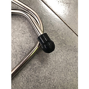 Stethoscope Cardiology Stainless Steel ' A' Shape Tube Stethoscope/Suitable for Cardiac Auscultation, Black Tube, Soft Ear-tip. one Diaphragm and Two Black earplugs