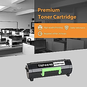 Jmomy TNP44 TNP46 Toner Cartridge Replacement for Konica Minolta TNP 44 TNP-44 TNP 46 TNP-46 A6VK01F A6VK01W Work with for bizhub 4050 4750(20,000 Pages, 1 Pack)