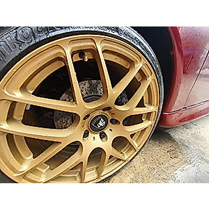 Wheel Magic - Cleaner Iron Stains, Industrial Fallout, Rust Remover Spray for Car, RV, Motorcycle, Detailing - Color Changing Formula - Fast Acting - Non Acid Based (16 Oz.)