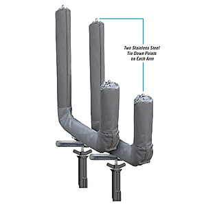 MAGMA Products R10-625, Storage Rack, Kayak/SUP, Rod Holder Mounted
