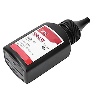 Hilitand Printer Refill Toner Powder 1 Bottle Black Toner Powder (80g/2.8oz)