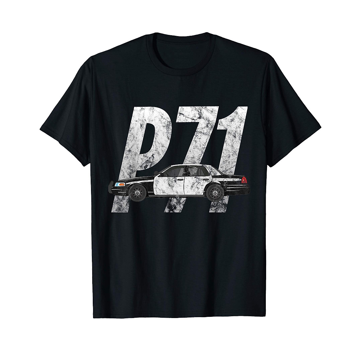 Cop Car P71 Crown Vic T Shirt Vintage Style