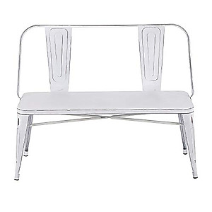 LumiSource Oregon Metal Bench