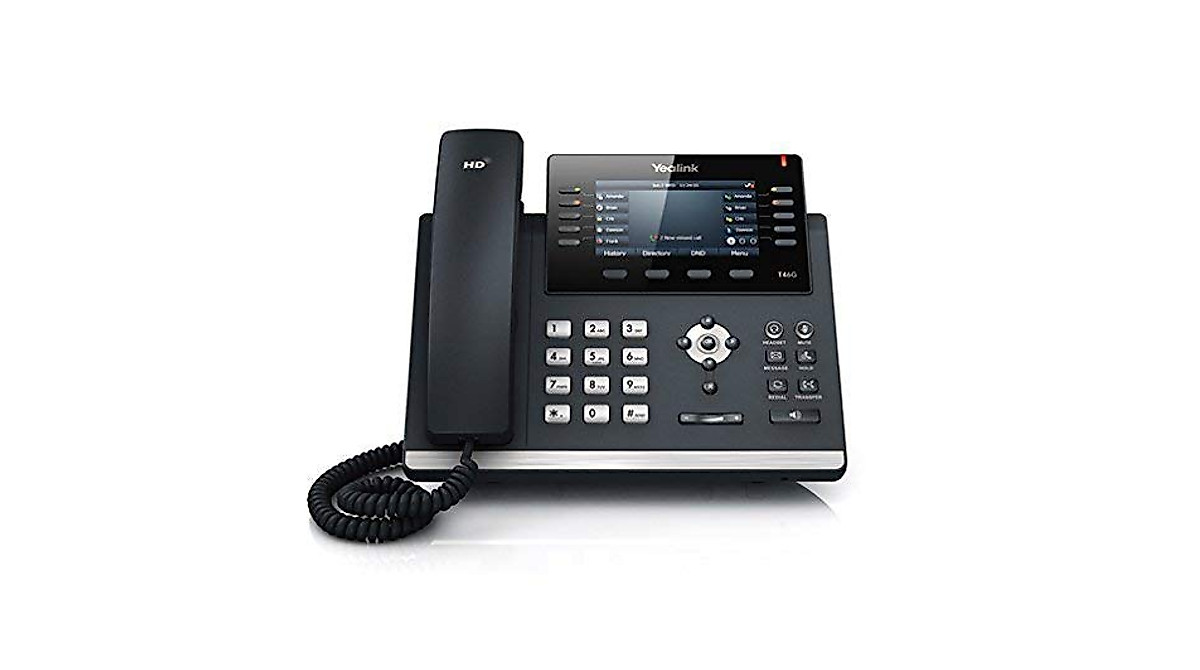 Get Yealink SIP-T46G Renewed Gigabit IP Phone | HD VoIP