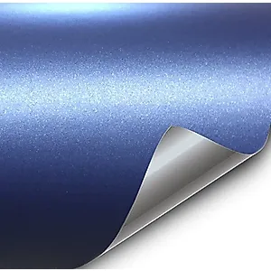 VViViD+ Matte Metallic Navy Blue (Ghost) Vinyl Wrap Roll (1.5ft x 5ft)