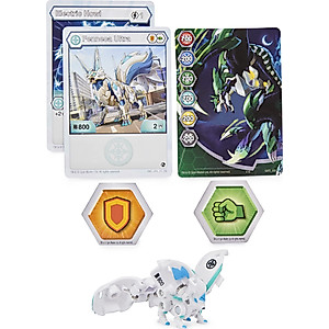 Bakugan Ultra, Fenneca, 3-inch Tall Geogan Rising Collectible Action Figure and Trading Card