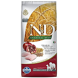 Farmina, Natural & Delicious Low-Grain Chicken Dog 26.4lb, Medium