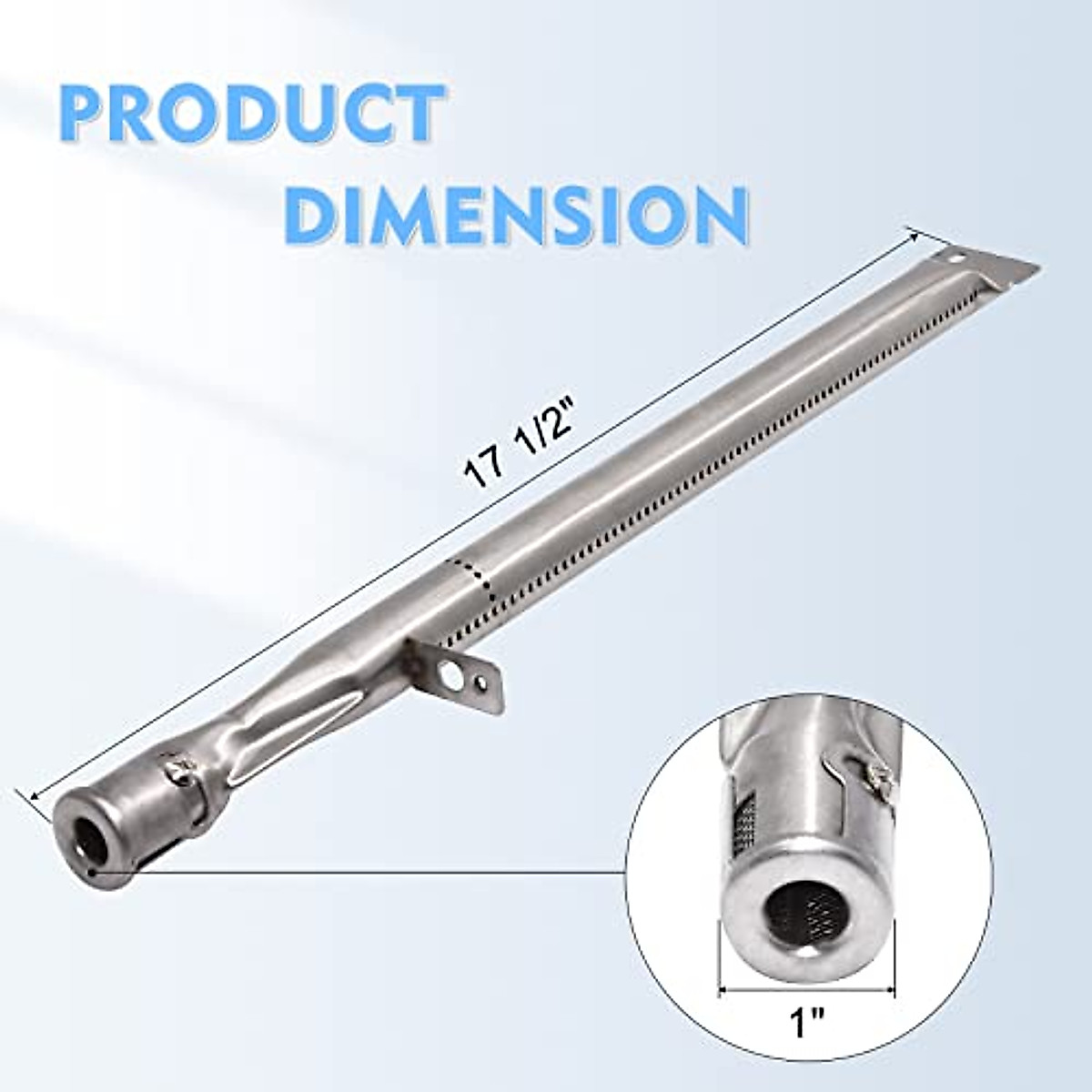 Adviace Replacement Parts for Members Mark GR2210601-MM-00 GR2298901-MM-00 5 Burner Gas Grill Models, GR2210601-MM-00 Burner, GR2210601-MM-00 Burners 5 Burner Tubes