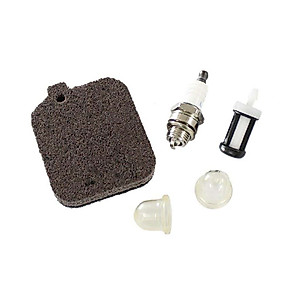 HURI Air Filter Spark Plug Fuel Filter Primer Bulb for Stihl BG45 BG46 BG55 BG65 BG85 BR45C SH55 SH85 Blower 42291201800