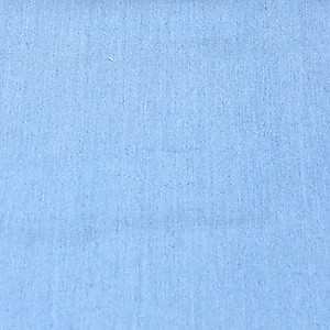 AIVYNA Indigo Blue 5.0 oz 100% Cotton Denim Chambray Fabric,56 Inches Wide, by The Yard Light Col(Light 1Y)