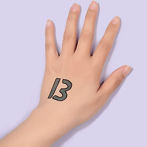 Temporary Tattoos 13 Black Butterfly Album lyrics Singer Gifts Singer Song Inspired Fans Gift