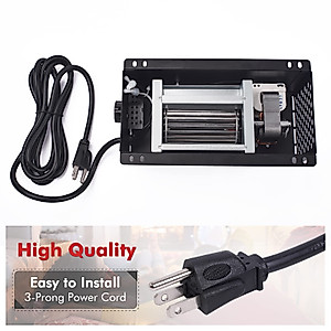 S31105 Blower for GHP Group, Majestic/Monessen(MHSC Brands), Majestic Dutchwest Windsor, CFM US Century Plate Steel Freestanding Wood Stove Fireplace, Drolet Stove, Squirrel Cage, GHP HWS-224172MH-B.