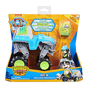 Paw Patrol, Dino Rescue Rex’s Transforming Vehicle with Mystery Dinosaur Figure
