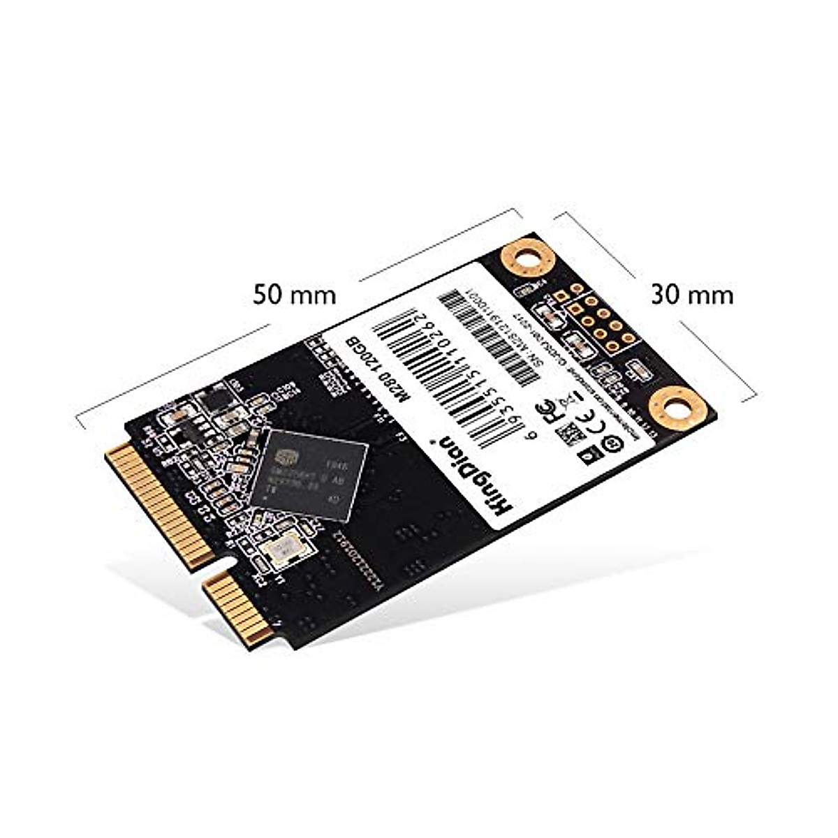 KingDian mSATA Mini PCIE 120GB SSD Solid State Drive (30mm50mm)