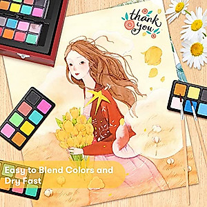 Art Supplies, iBayam 150-Pack Deluxe Wooden Art Set Crafts Drawing Painting Kit with 1 Coloring Book, 2 Sketch Pads, Creative Gift Box for Adults Artist Beginners Kids Girls Boys