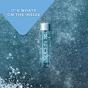 VOSS Premium Still Bottled Water, Naturally Pure, BPA Free, PET Plastic, Recyclable - Crisp, Refreshing Taste, On-The-Go Hydration - 500ml (Pack of 24)