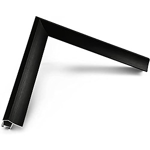 Frame My TV Deco TV Frames Alloy Prismatic - Anodized Black Bezel Compatible ONLY with Samsung The Frame TV (75", Fits 2021-2024 Frame TV)