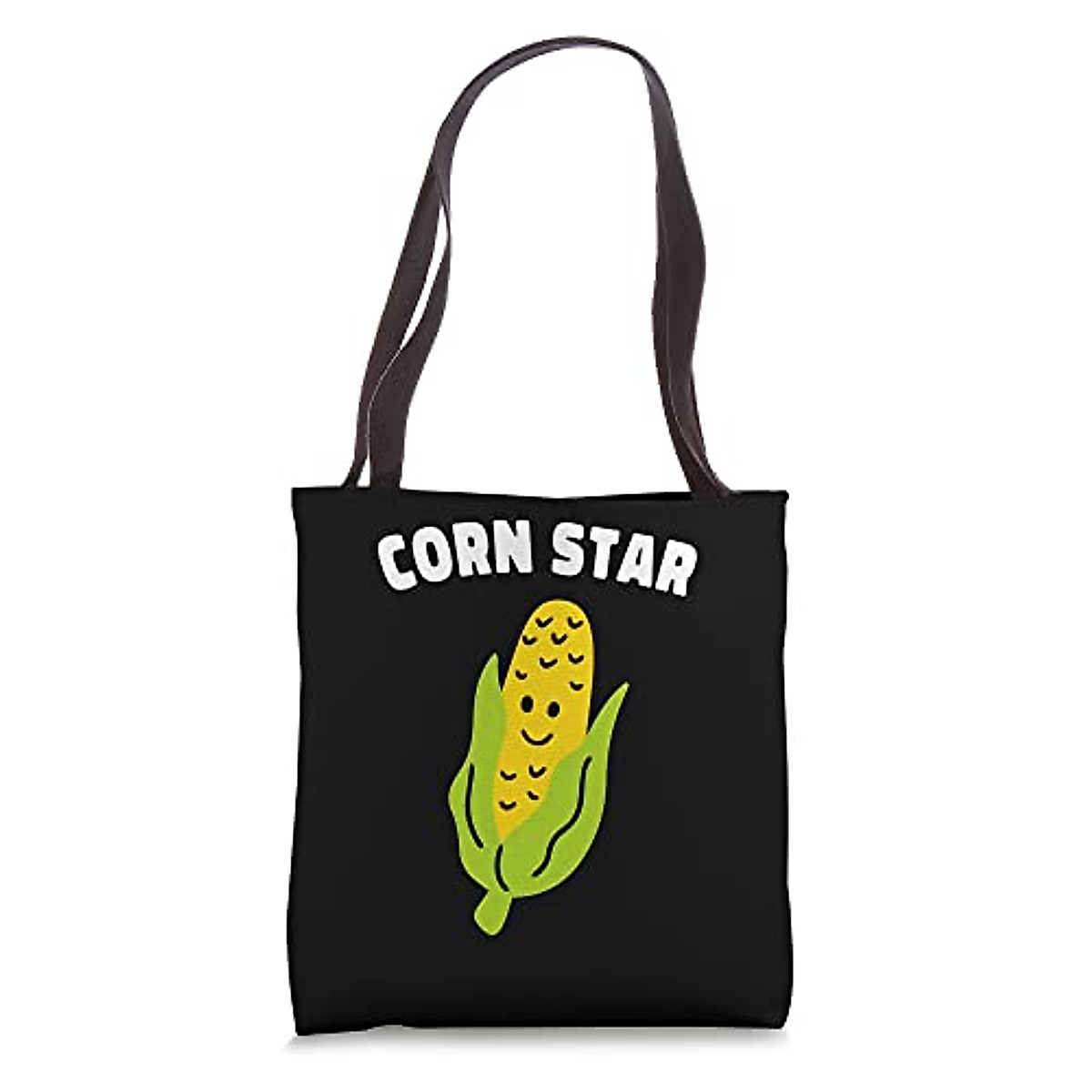 Corn Star Funny Pun Corn On The Cob Funny Corn Tote Bag