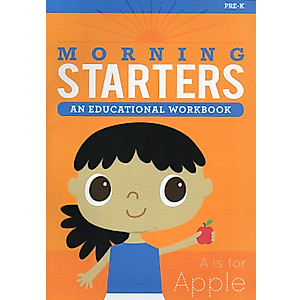 PRE-K Morning Starters Educational Workbooks