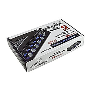 Audiopipe EQ-515DXP - 5 Band Graphic Equalizer with 9 Volt RCA Output (EQ-515DXP - 5 Band Graphic Equalizer with 9 Volt RCA Output)
