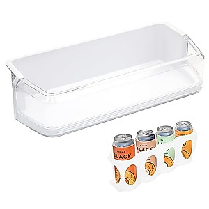 DA97-06177C Refrigerator Door Shelf Replacement Compatible with Samsung Kenmore Refrigerator Door Shelf Bin, Storage Slots,Door Shelf Basket Bin DA97-06177B,DA63-07104A,DA63-06867…