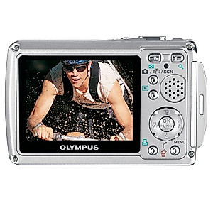 Olympus Stylus 720SW 7.1MP Ultra Slim Digital Camera with 3x Optical Zoom (Silver)