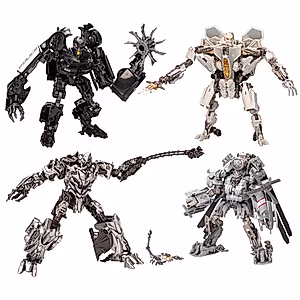 Transformers Toys Studio Series Movie 1 15th Anniversary Decepticon Multipack, with 4 Action Figures for Boys and Girls Ages 8 and Up (Amazon Exclusive)