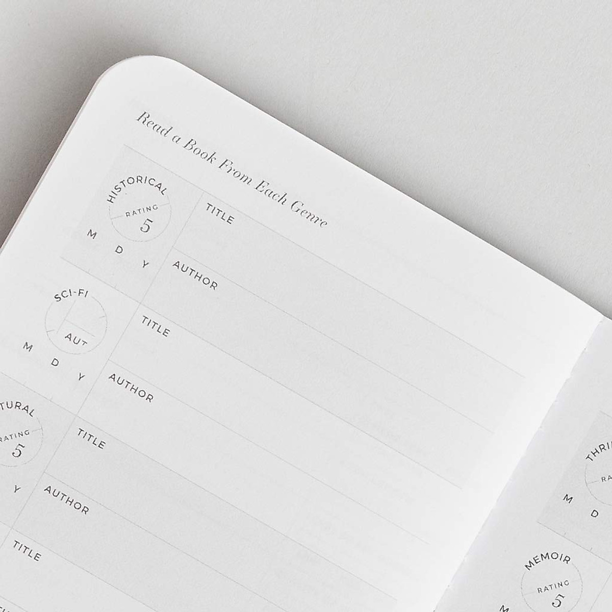 Letterfolk Book Passport Journal — Pocket-sized Reading Book (3.5" W x 5.5" H)