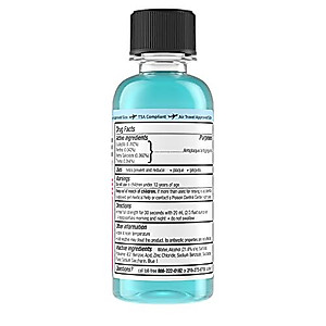 Listerine Gum Therapy Anti-Plaque & Gingivitis Travel Mouthwash, Glacier Mint, 95 mL 1 ea