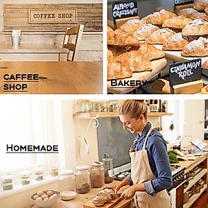 Pack of 35 Paper Bread Bags for Homemade Bread, Paper Bakery Bag for Baked Food Packaging Storage, Large Kraft Paper Bread Loaf Bag with Window Label Seal Sticker included Pack of 35,12.5x8.3x4 Inches