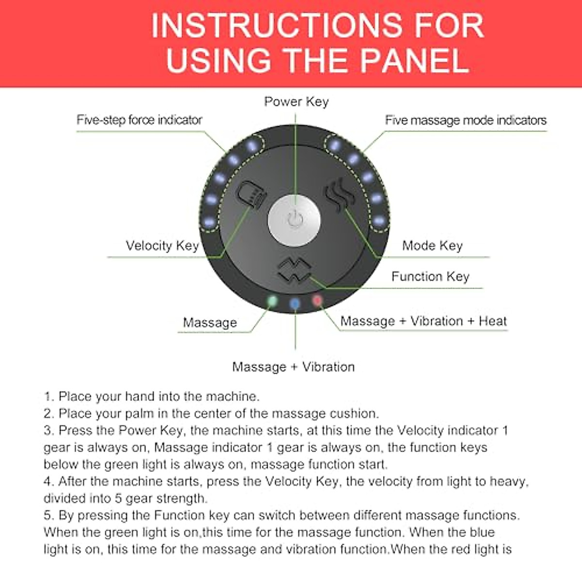 Gifts for Women,Birthday Gifts for Women - Hand Massager with Heat,Lightning Deals of Today Prime - Gifts for Mom/Dad,Teen Girl Gifts Trendy Stuff(White)