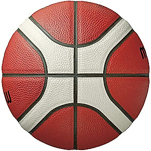 Molten BG Series Composite Basketball, FIBA Approved - BG4500, Size 7, 2- Tone (B7G4500)