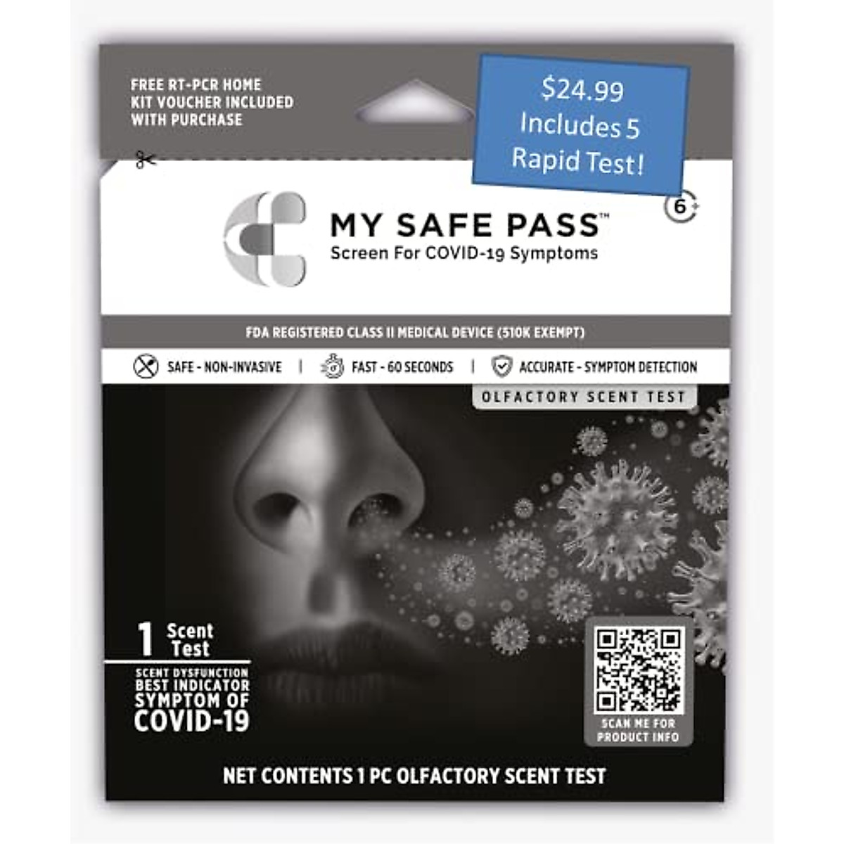 Olfactory Scent Test Kit Non Diagnostic